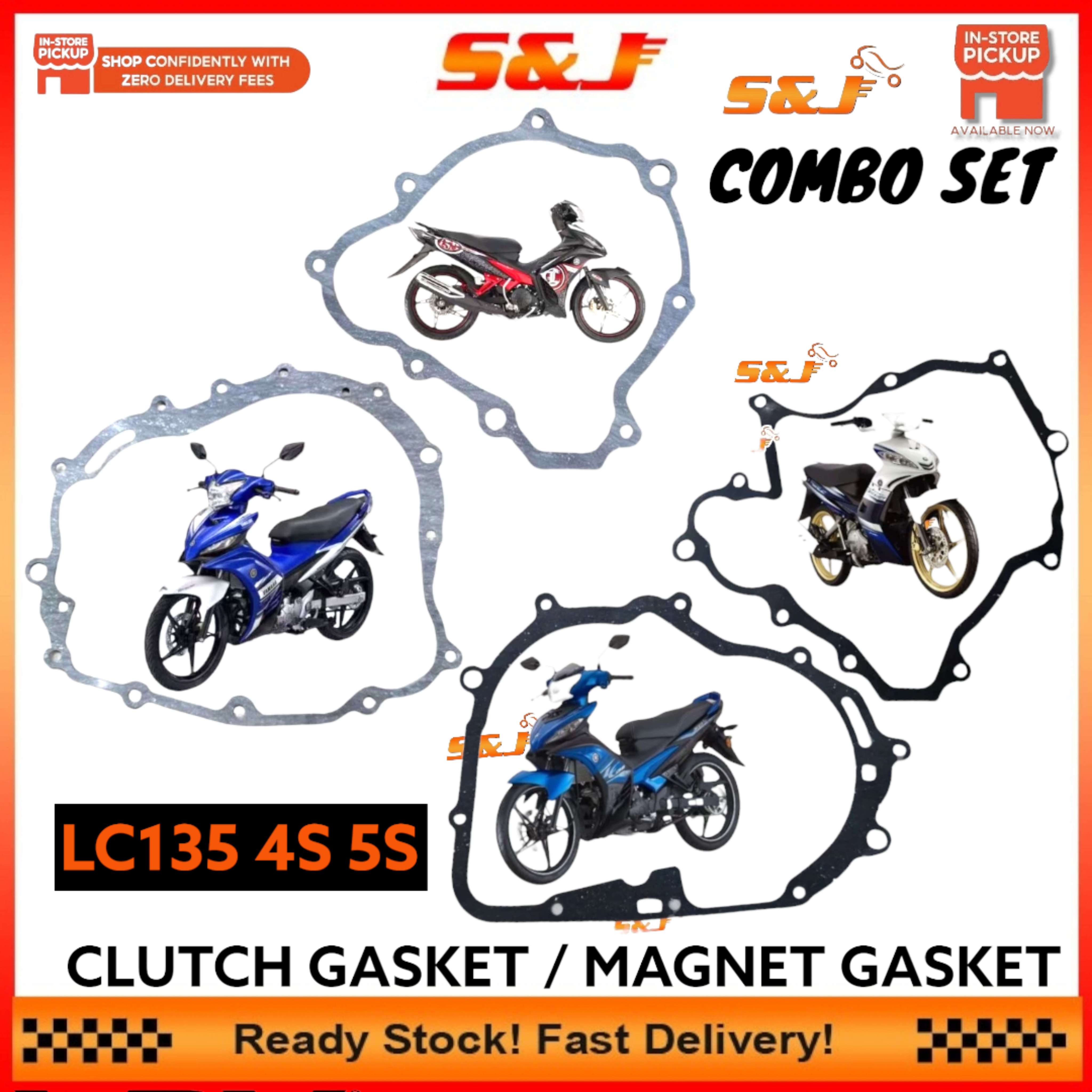 YAMAHA LC135 LC 135 135LC 4S LC5S 5S CLUTCH GASKET MAGNET GASKET ...