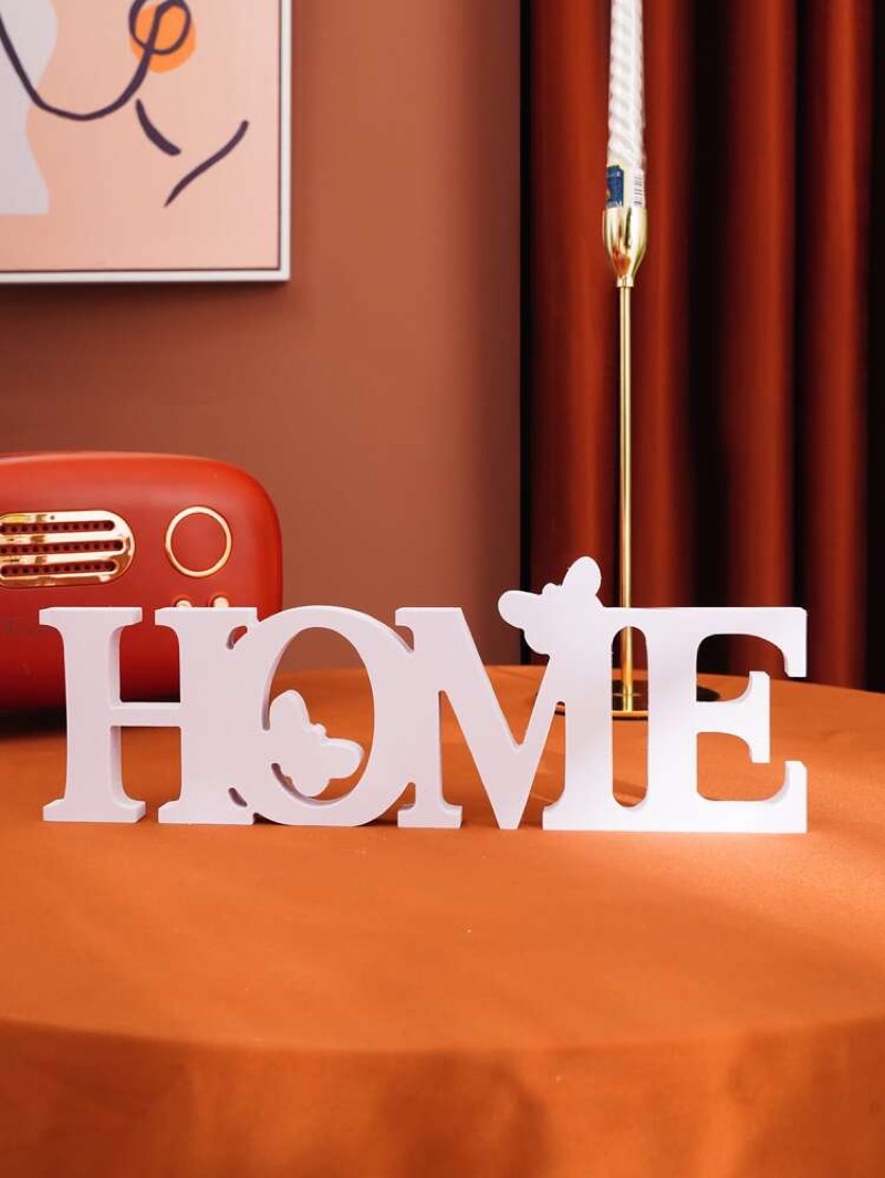 Table Home Decor Wall Decor Alphabet Letter Box Huruf Hiasan Love Wall ...