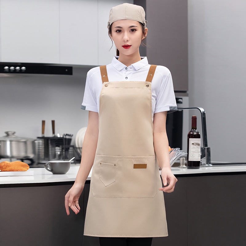 Waterproof Apron Kitchen H-Type Water Proof Unisex With Front Pocket 围裙 ...