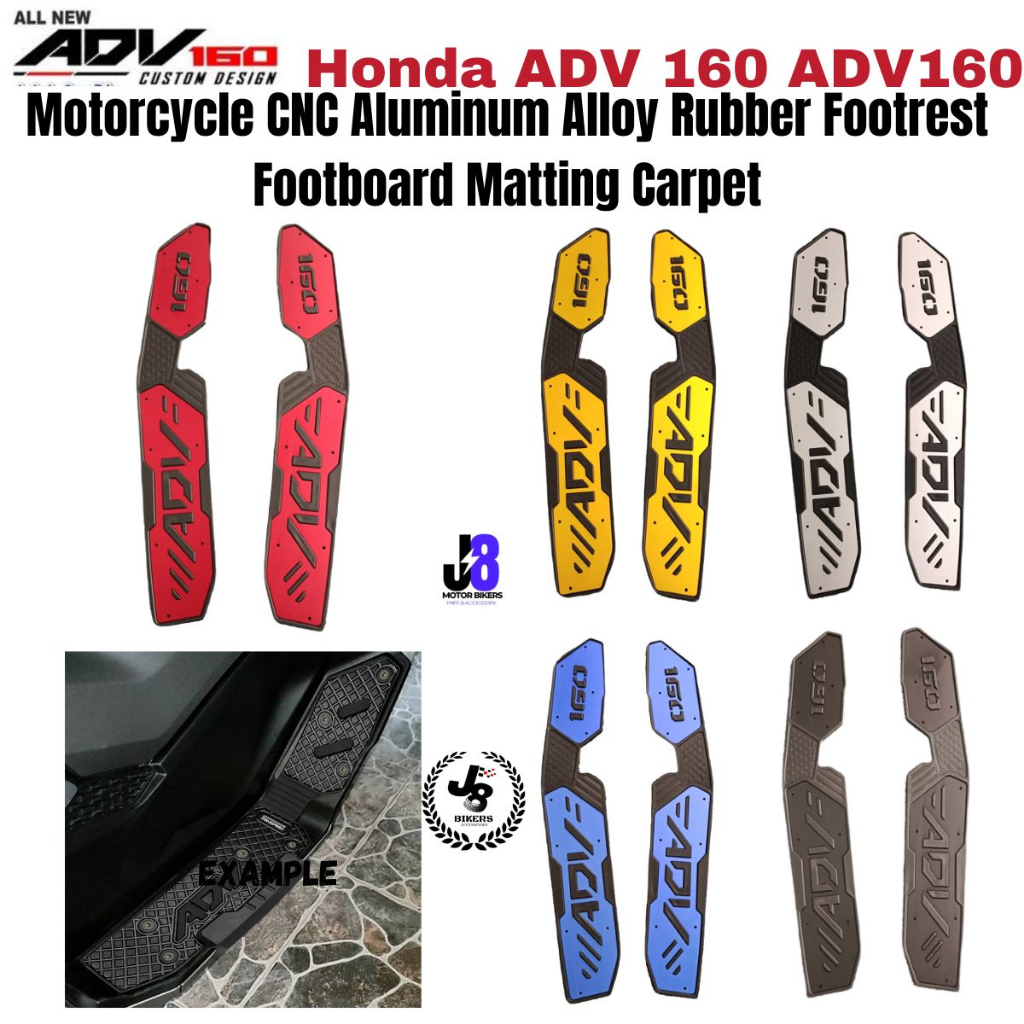 HONDA ADV 160 CARPET FOOTWEAR RUBBER ADV ALAS KAKI DEPAN PREMIUM ...