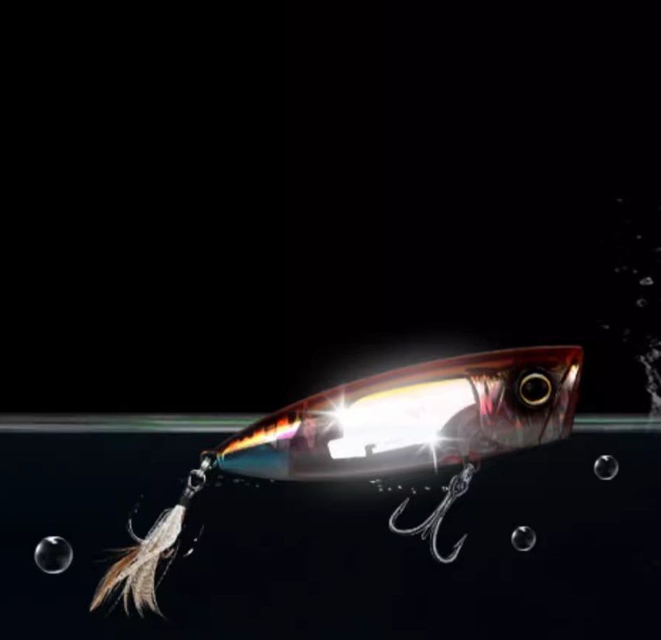 SKYGITZ MALAYSIA EXTREME Fishing Pop Flash Boost Popper 69 mm 12g ...