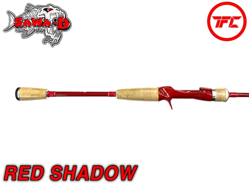 SAWA-D RED SHADOW Baitcast & Spinning Fishing Rod BC Baitcasting ...