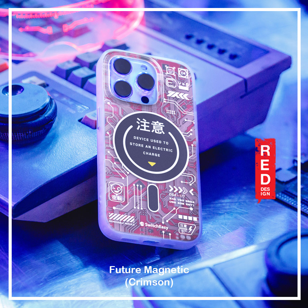 Switcheasy Future Mecha Circuit Electronic Panel Chipset Cyber Case ...