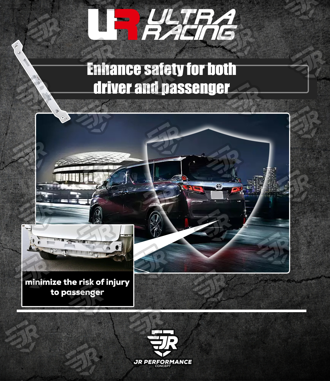 Ultra Racing Alza Baru Myvi Saga Bezza Vellfire Alphard Rear Anti ...
