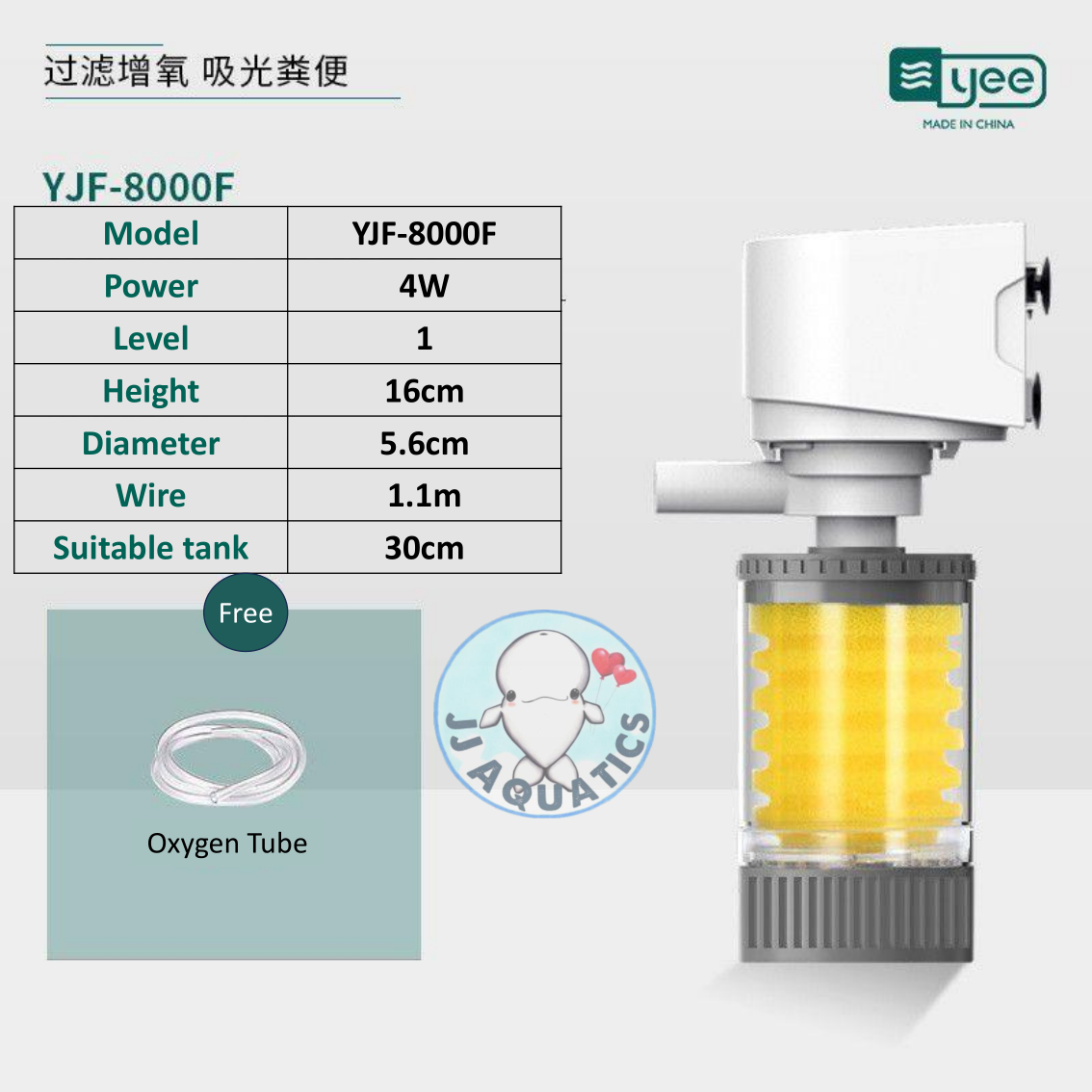 Yee 6 in 1 Multipurpose Aquarium Filter Water Pump Multilayer Fish ...