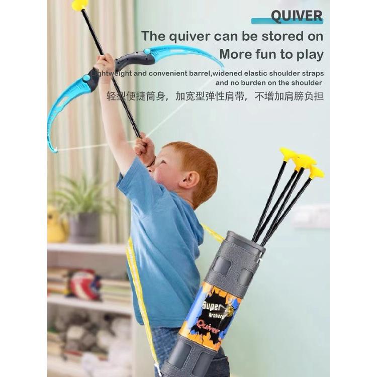 Kids ArcheryBowandArrow Mainan Memanah Set Toys For Kids Target Board ...