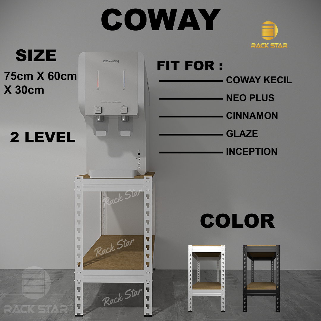 COWAY WATERFILTER RACK/ RAK WATER FILTER / WATER FILTER STAND | Shopee ...