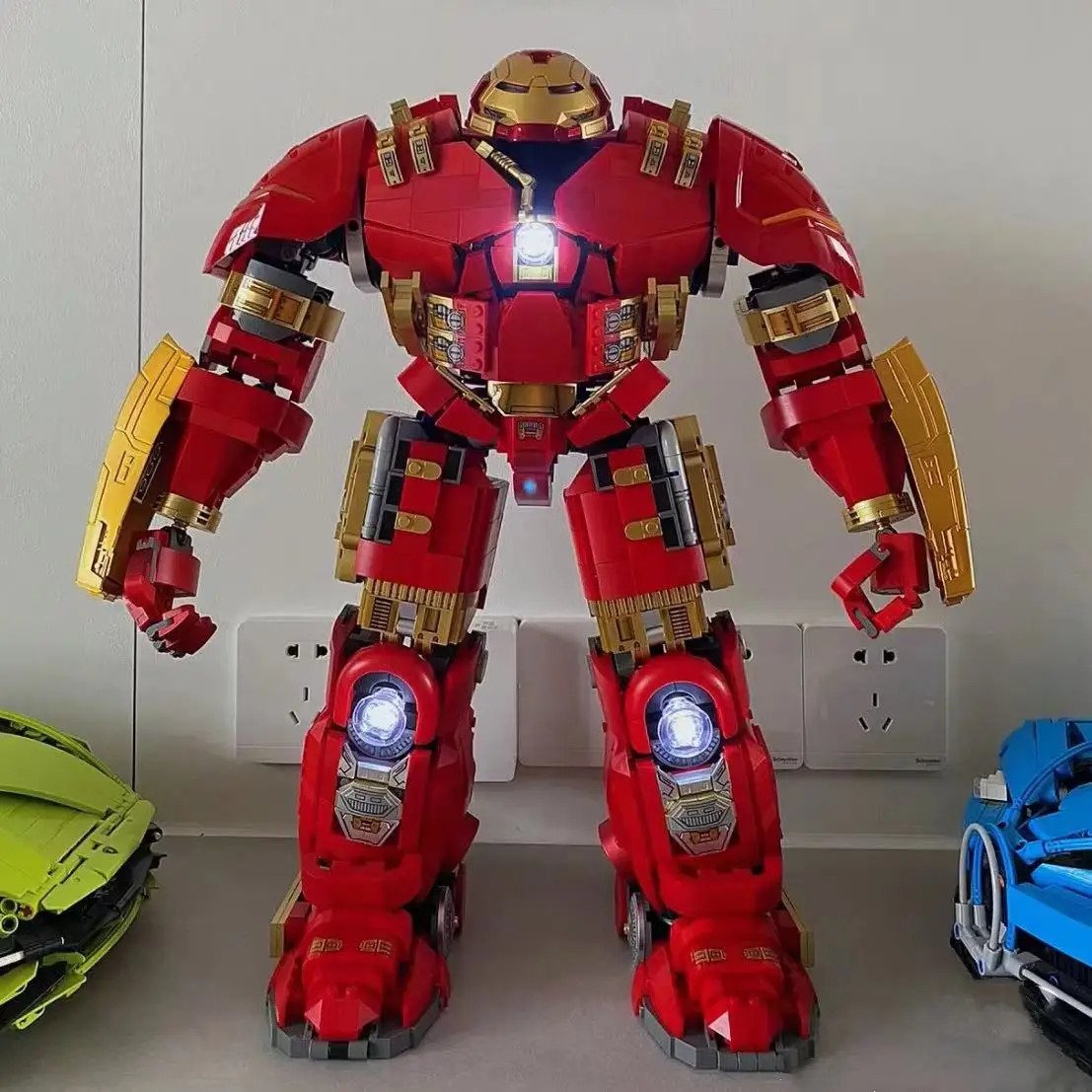K Box V5004 Super Heroes Hulkbuster Building Block | 4,123 PCS | Shopee ...