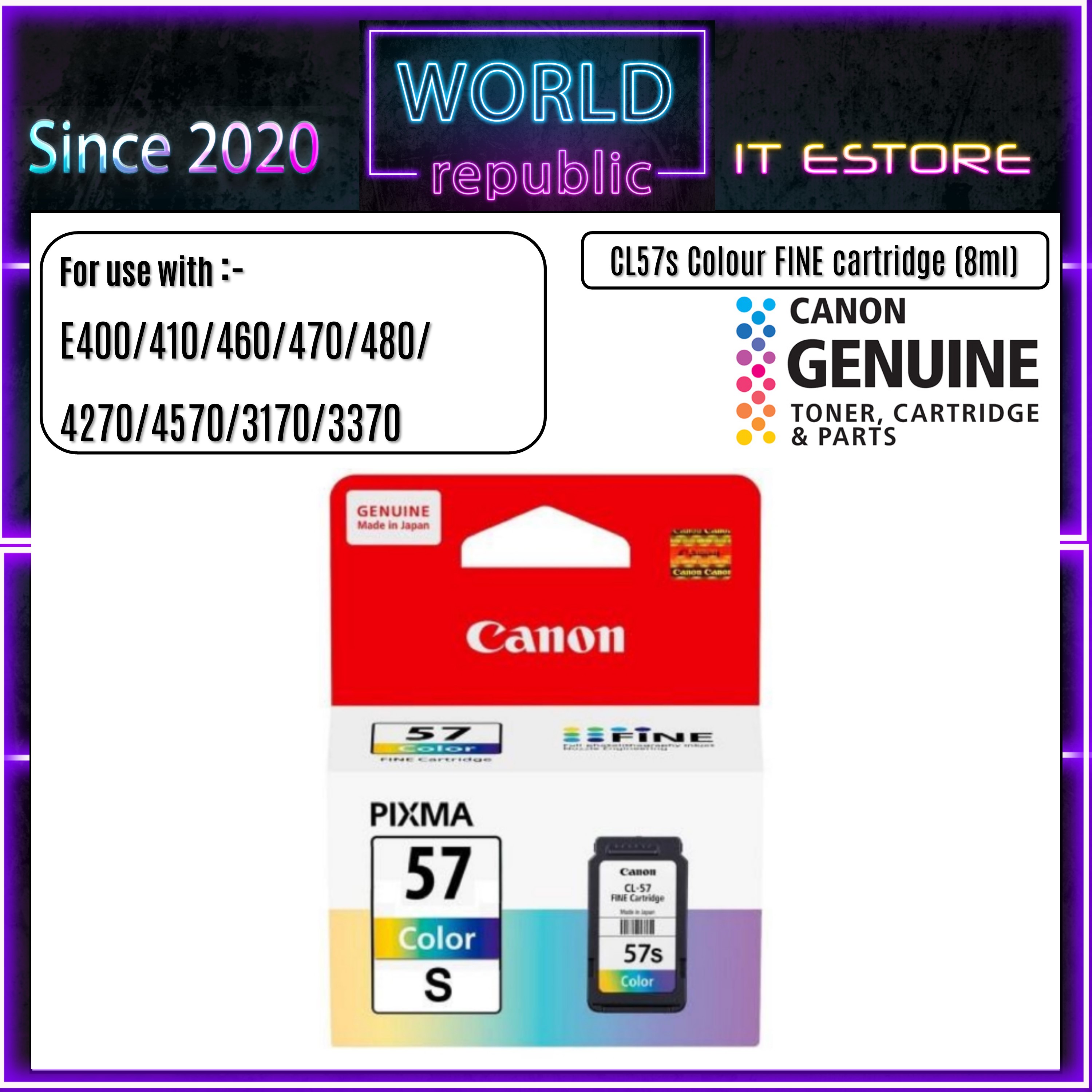 Canon Original Ink Cartridge - PG47 Combo [ 2pcs ] PG-47 47 - Pixma ...