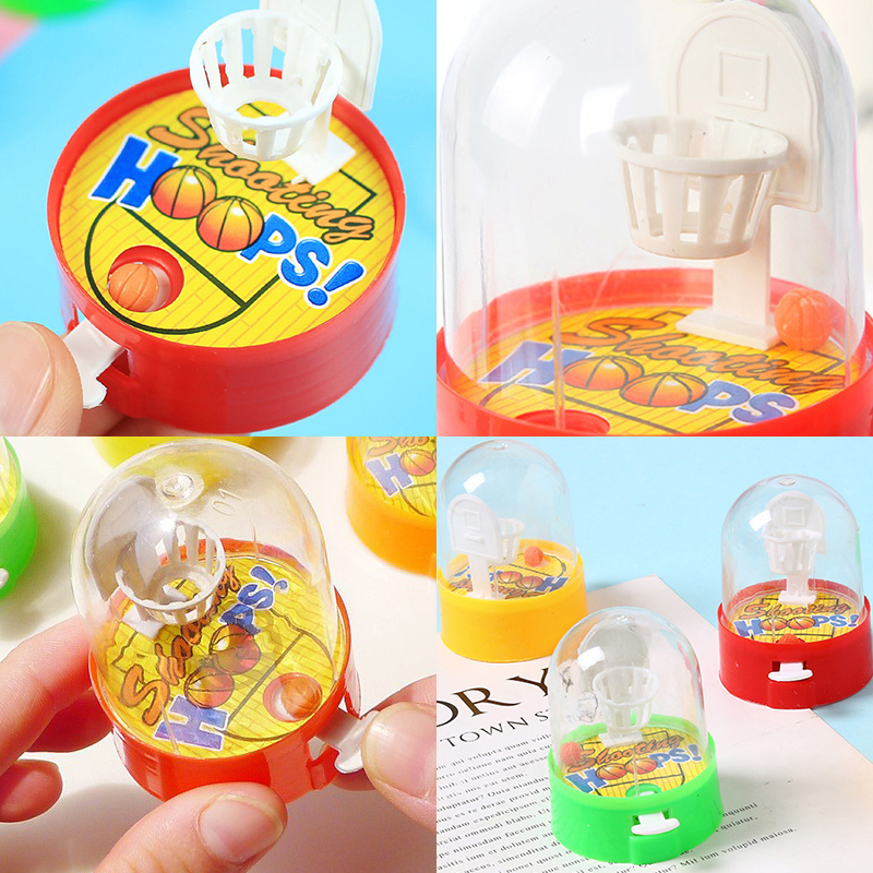 𝗣𝗢𝗖𝗞𝗘𝗧 𝗦𝗜𝗭𝗘 》Mini Finger Basketball Shooting Toys Palm Pinball Machine ...