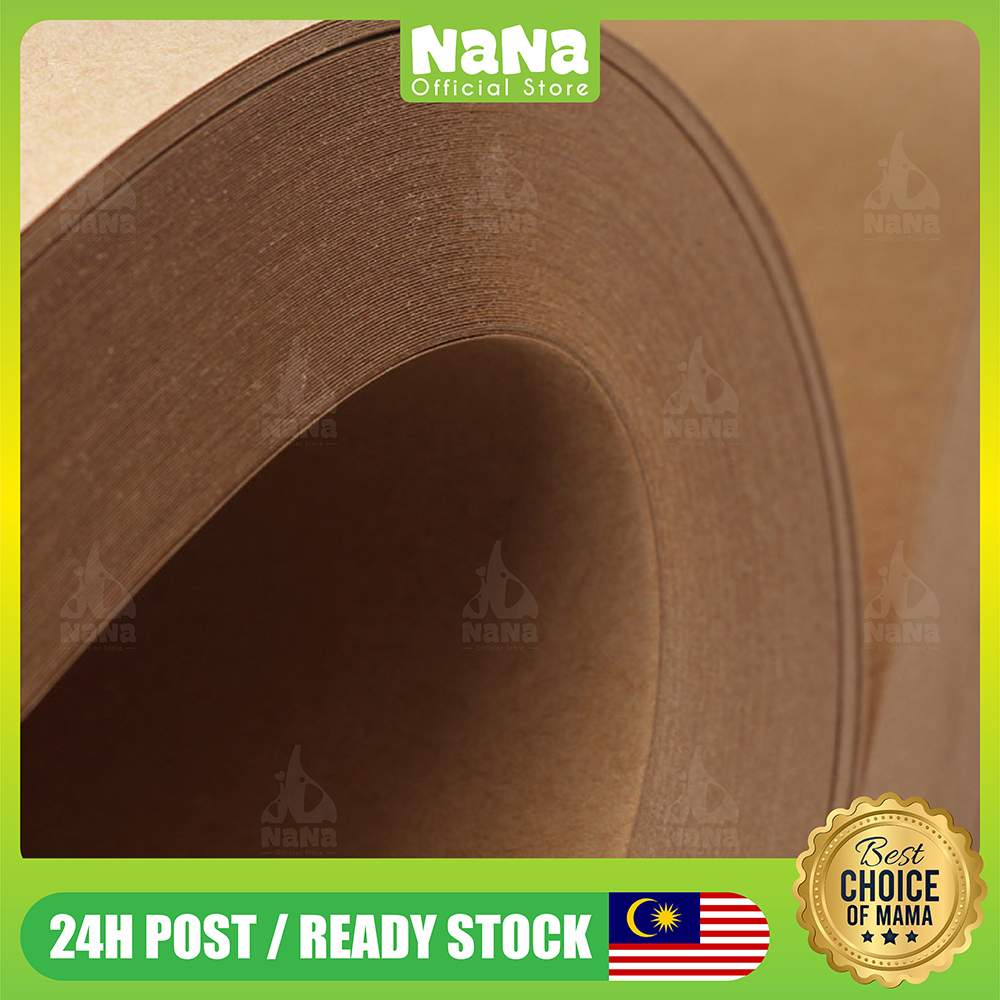 NANA A4 Color Paper Extra Thickness Milky White Black Kraft Brown ...