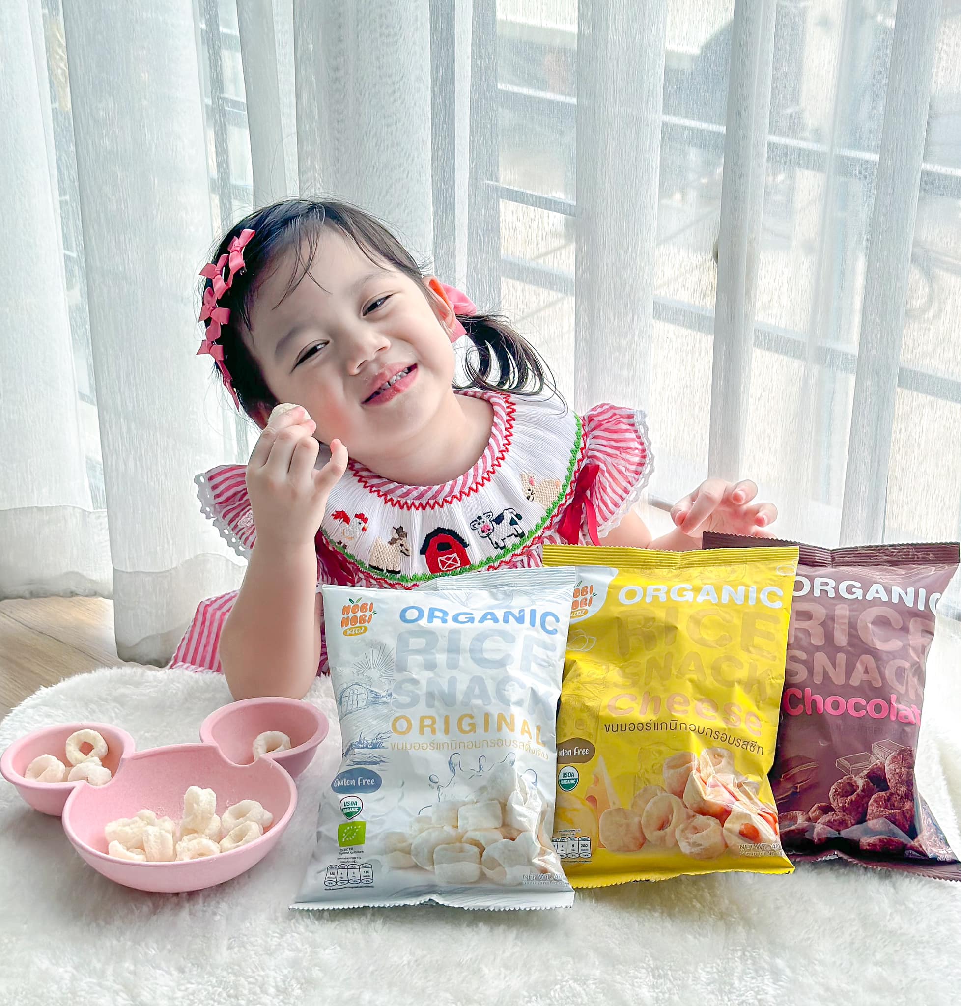 Nobi Nobi Organic Kids Rice Snack 40g | Halal Baby Food | Ready To Eat ...