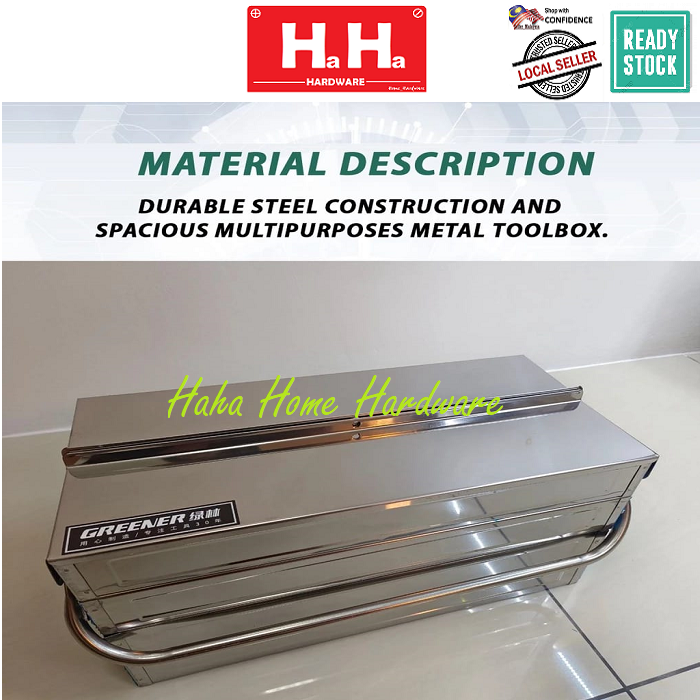 Stainless Steel Cantilever Tools Box Heavy Duty 2 & 3 Layer Tool Box ...