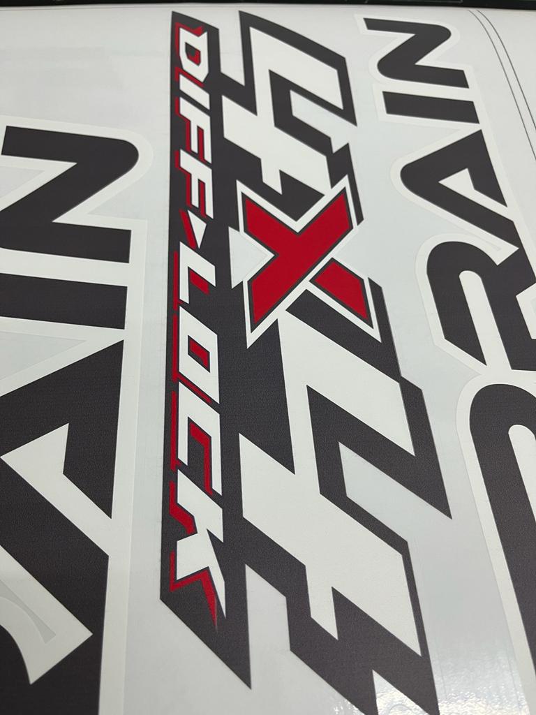 ISUZU DMAX Car Sticker Body Side Front Rear Decal - DMAX 01 X-Terrain X ...