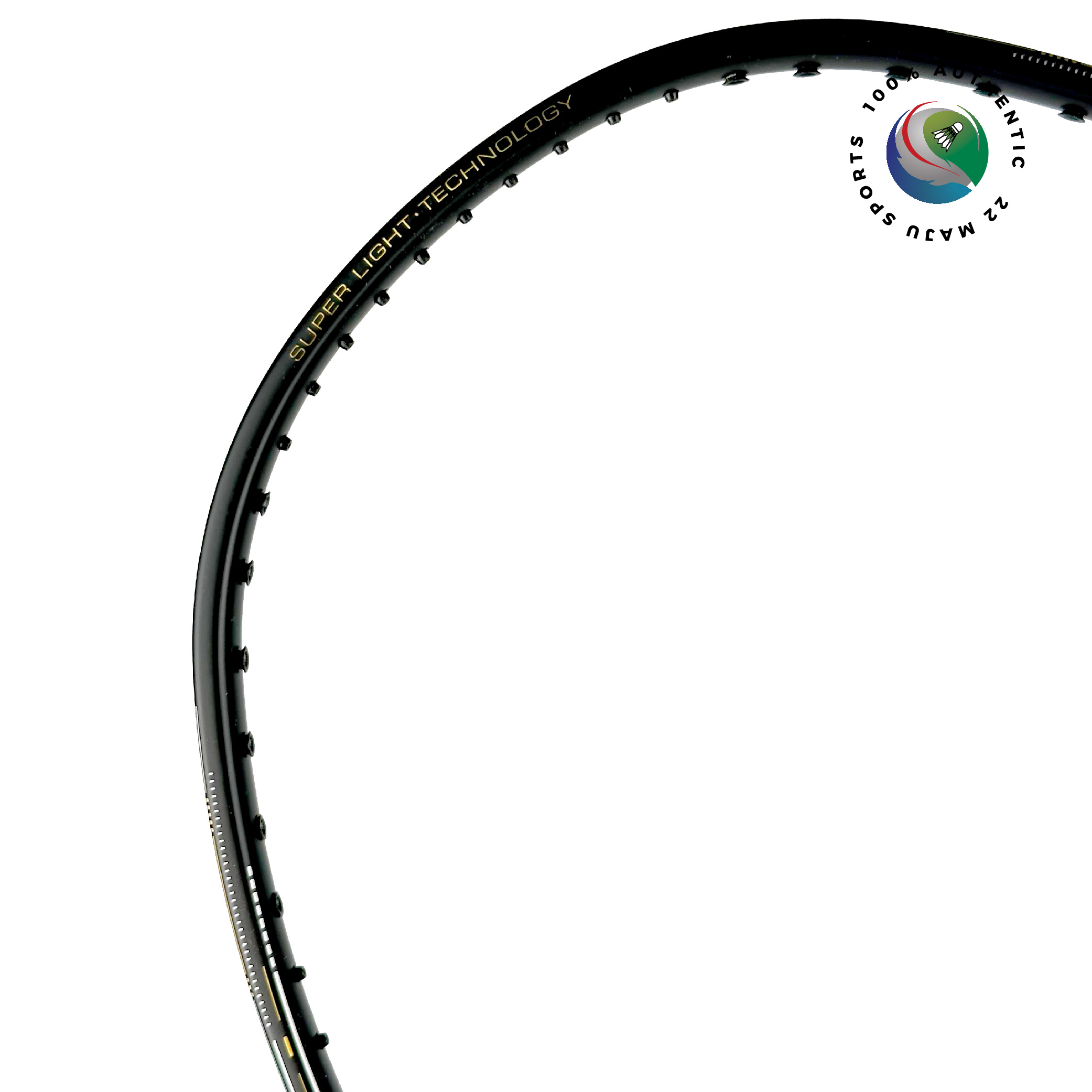 LI-NING WINDSTORM 79-S BLACK GOLD 5UG6 BADMINTON RACKET LINING 79S ...