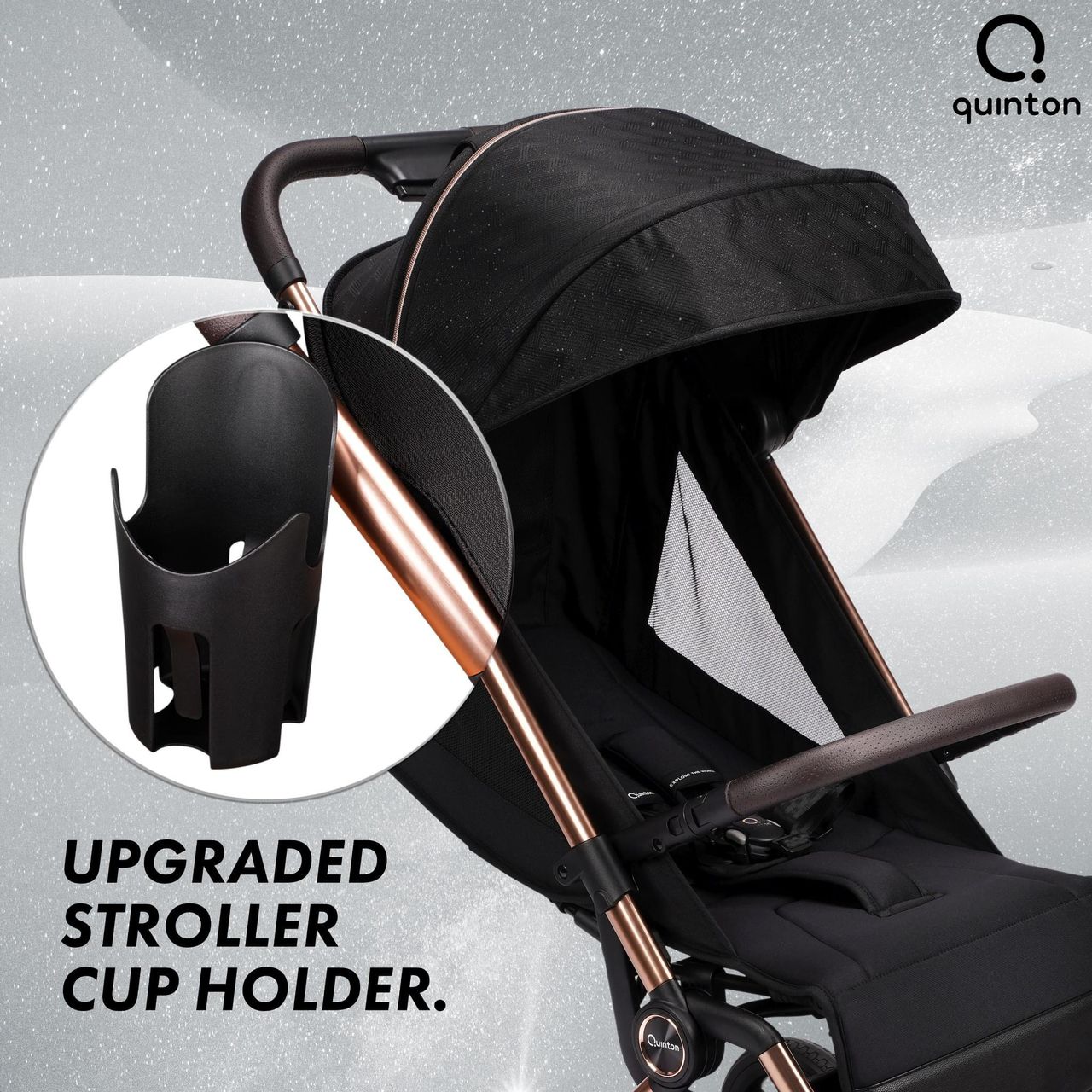 Quinton New Limited Roxy Auto Fold Compact Stroller for Baby Newborn to ...