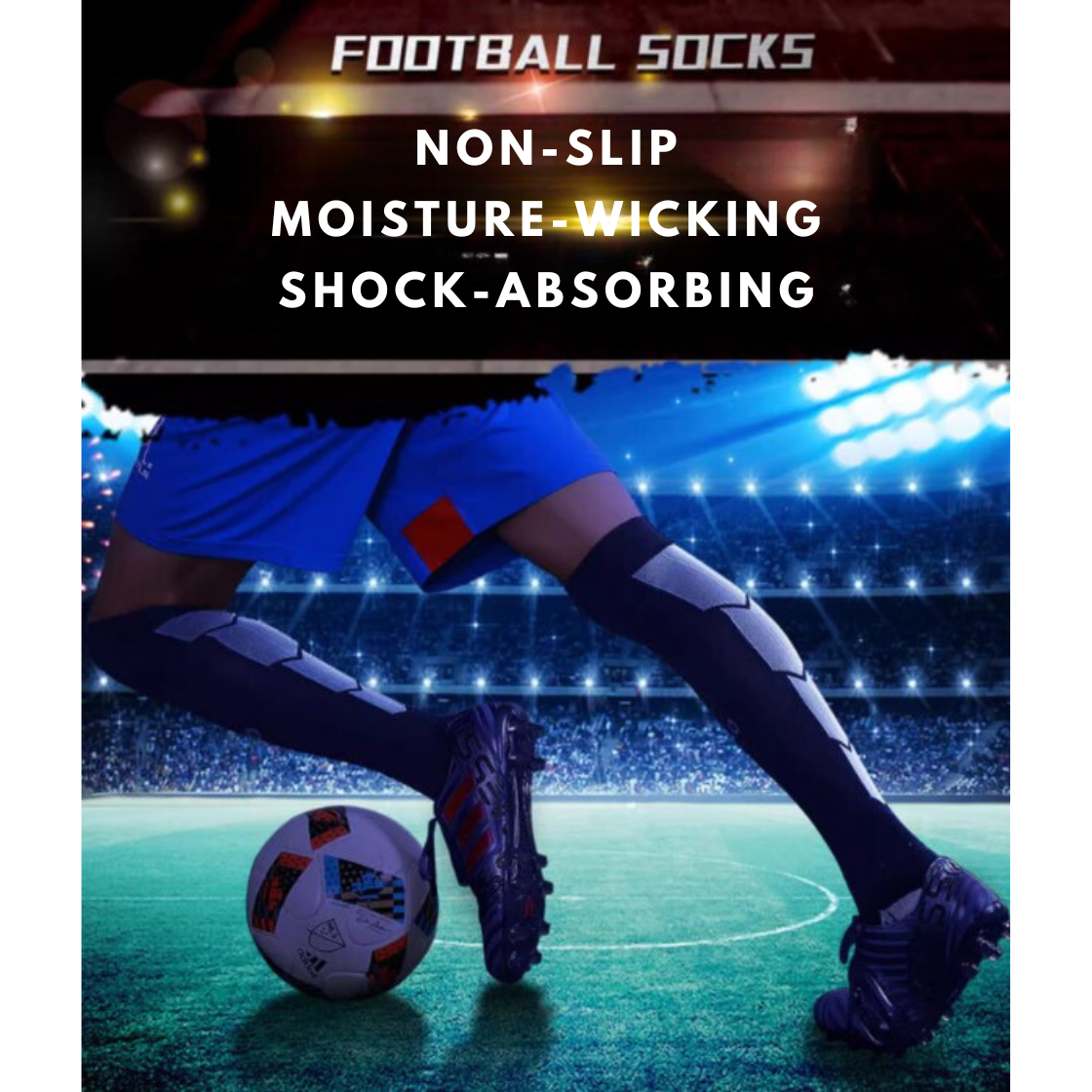 football socks kids adult stoking bola sepak soccer socks long stokin ...