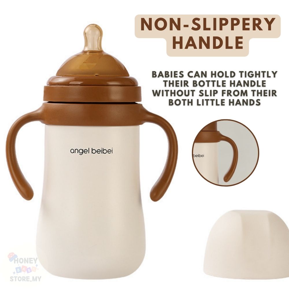 300ml 316 stainless steel Baby Milk Bottle Susu Newborn botol ppsu ...