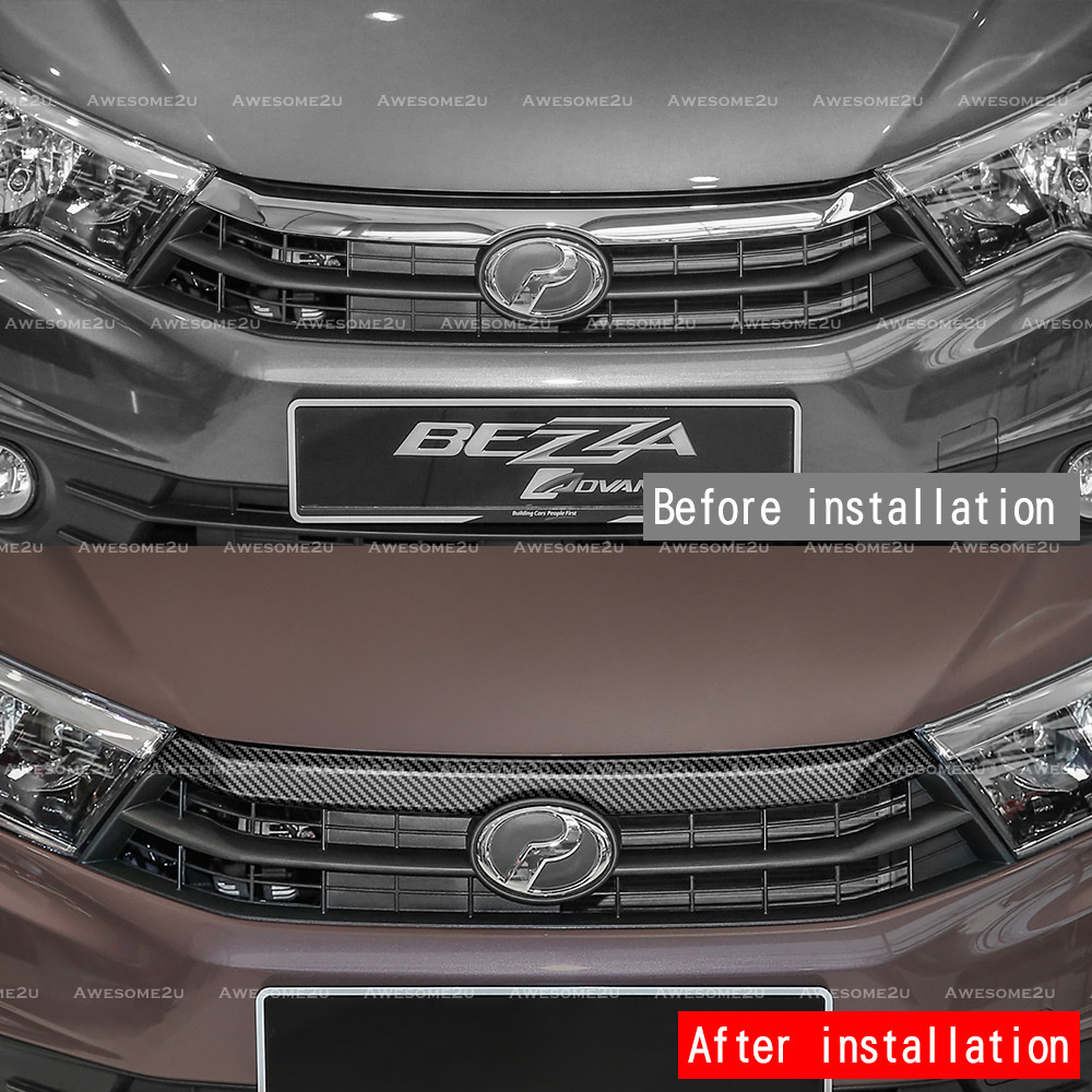 Awesome2u Perodua Bezza Old 2016-2019 Car Front Grille Trim Garnish ...