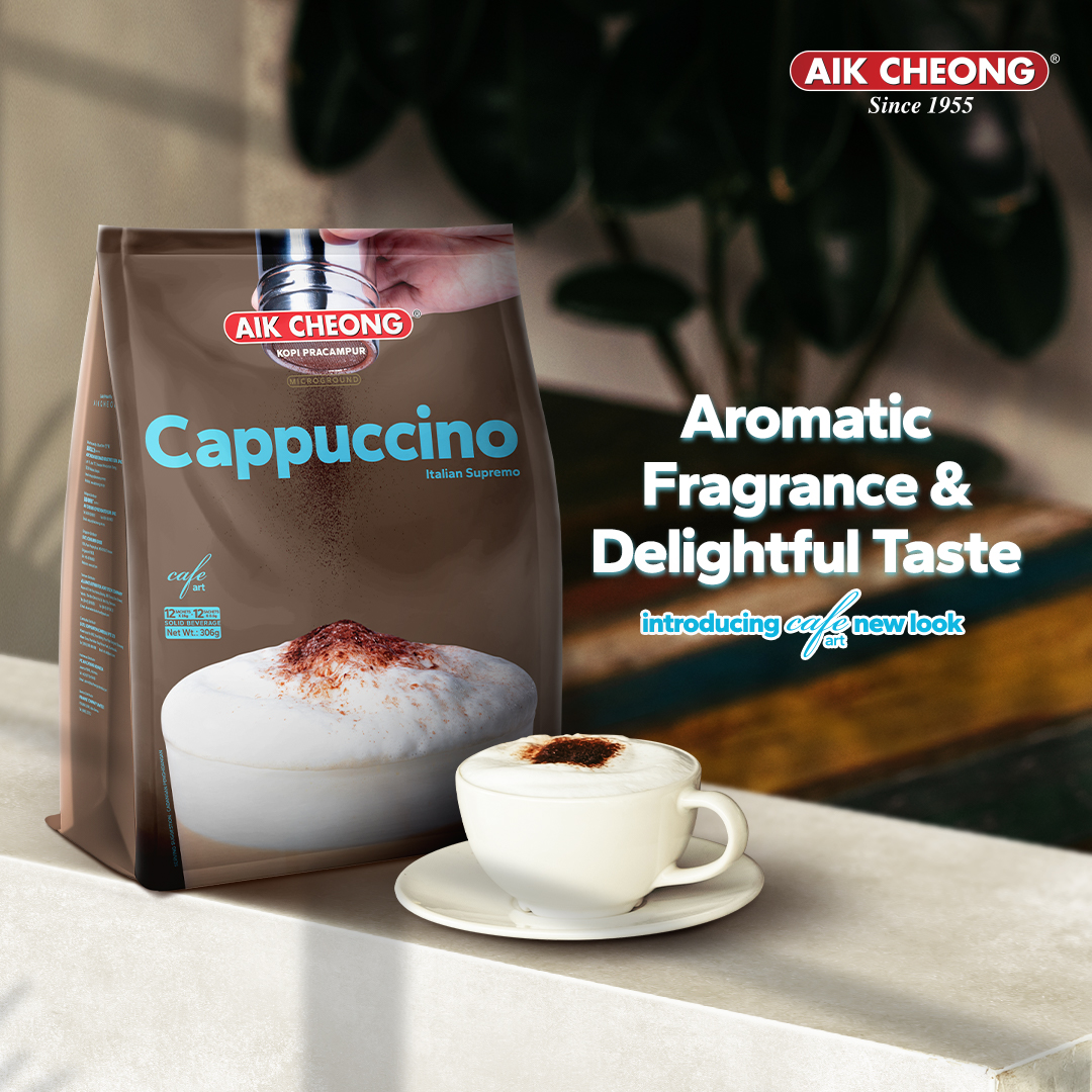 Aik Cheong Chocolate Cafe Art Series- (Chocolate /Cappuccino/ Matcha ...