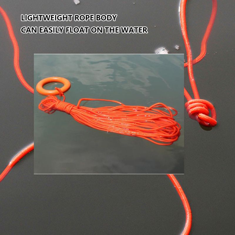 30/50m Water Life Saving Floating Rope Boat Tali Rescue Throw Rope ...