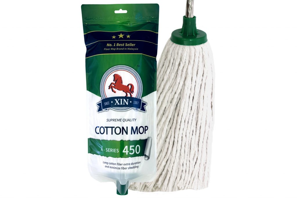 Wenbo No.1 Floor Mop Xin Horse Mop Refill Head Supreme Quality Cotton ...