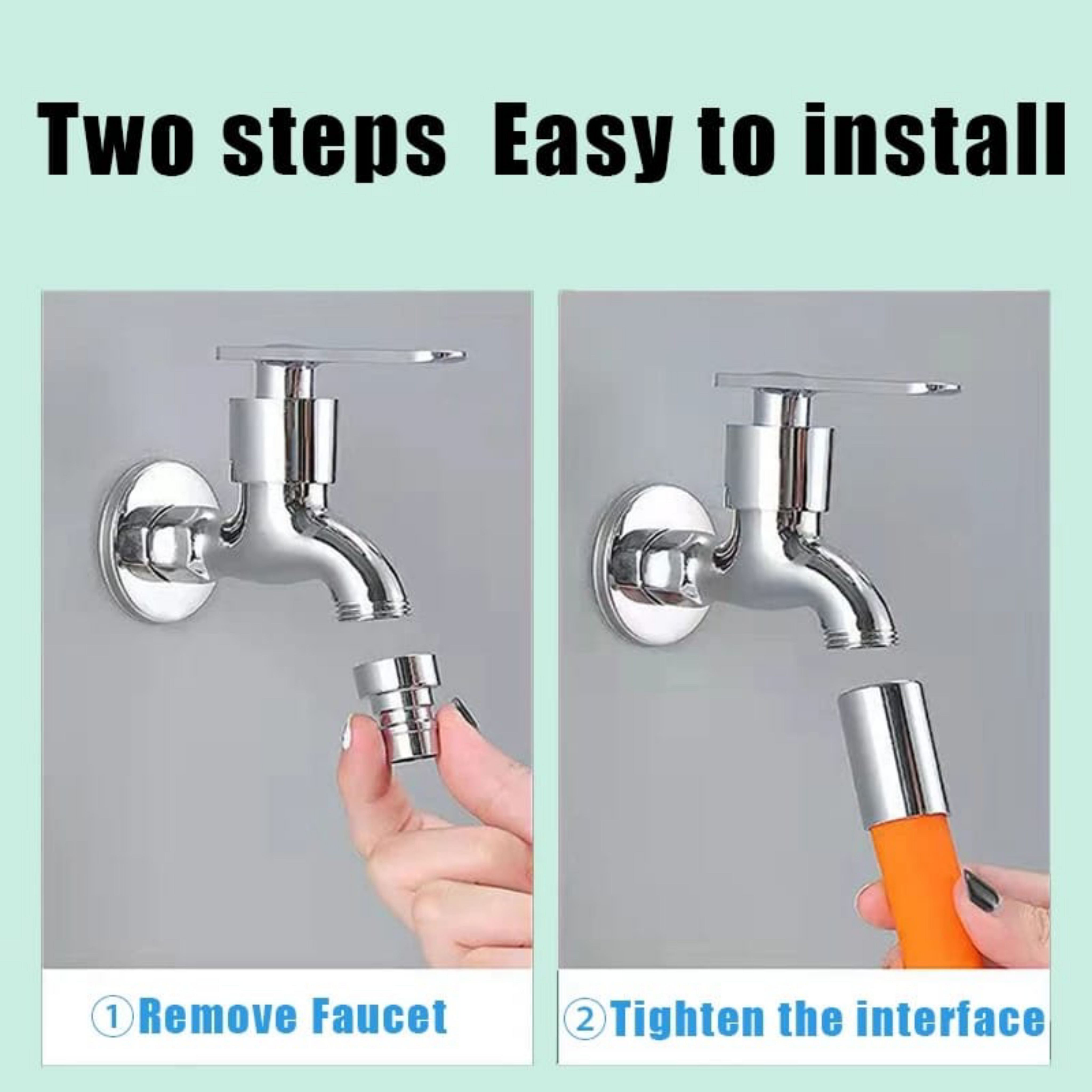 26/45CM_UNIVERSAL FAUCET EXTENDER 360° FREE BENDING WATER TAP EXTENSION ...