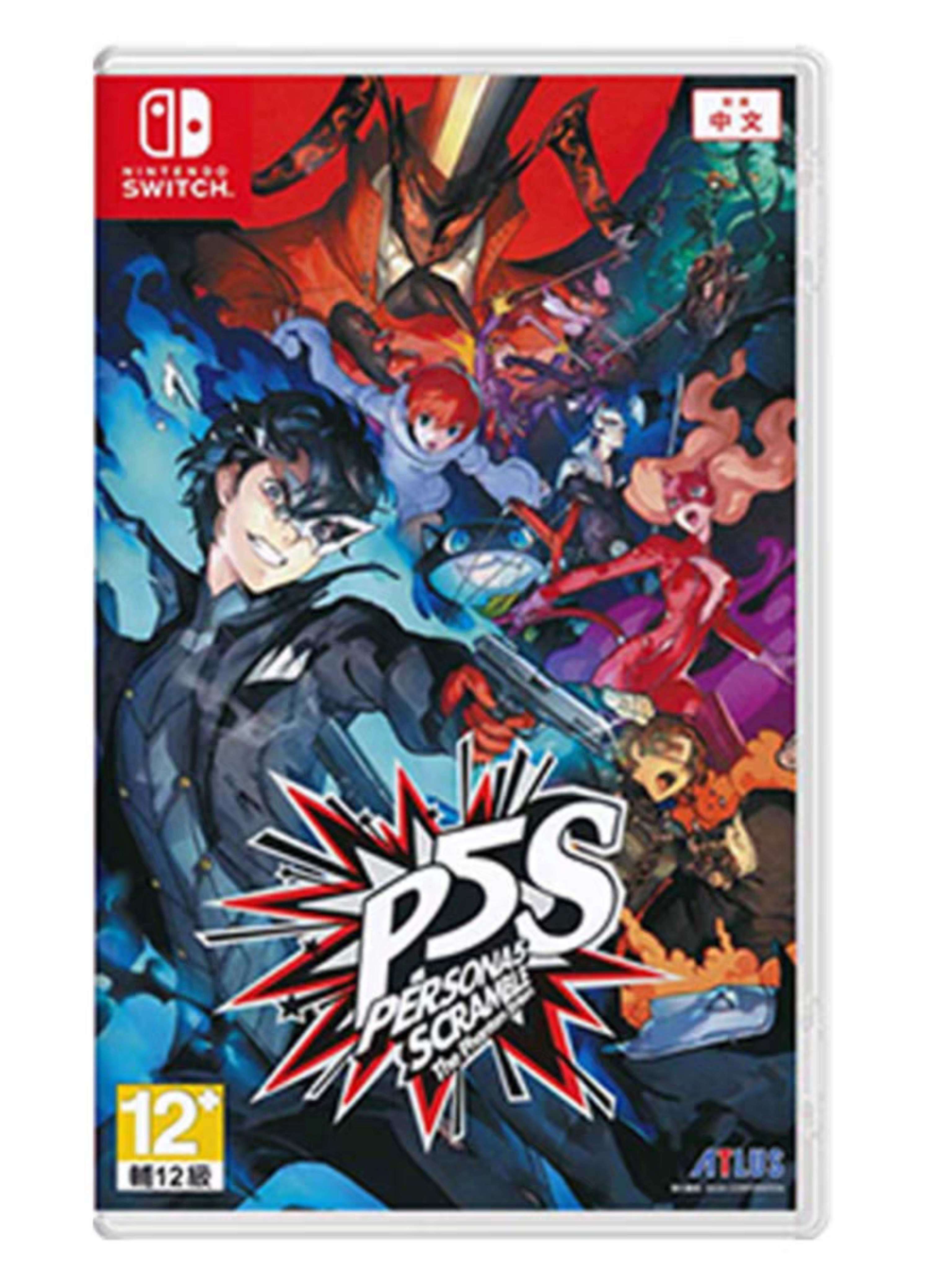 💥现货_中文版💥 Nintendo Switch NS 女神异闻录5 Tactica P5T 战略版 / P5S p5s Personas Scramble 乱战 对决 Strikers ...