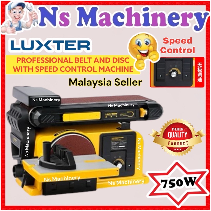 Luxter Professional Belt&Disc Sander Woodworking Machine/Belt Sander ...
