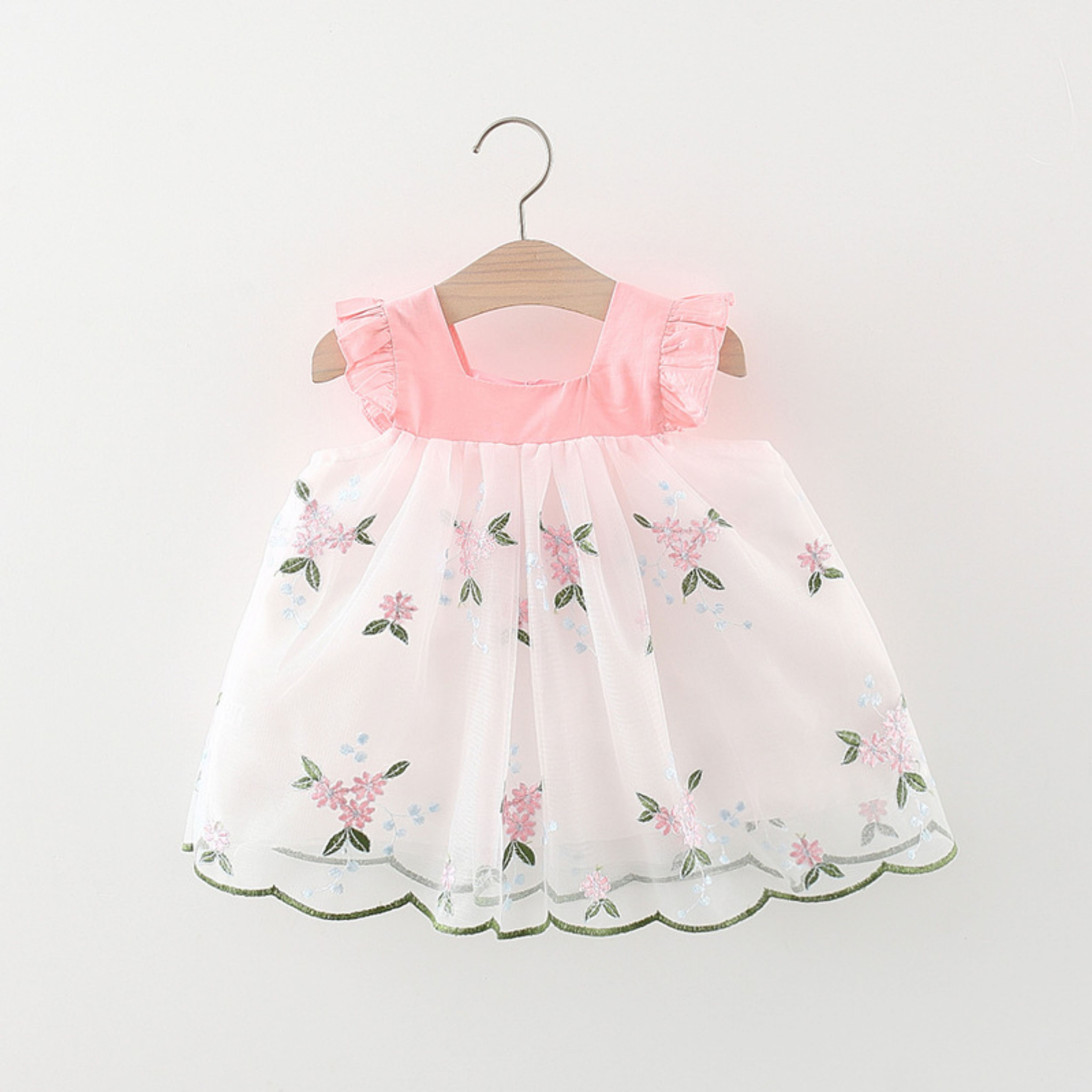 Dress-009🍓女宝宝公主裙🍓Baby Girls Tutu Princess Dress/ Baju Cantik baby girl ...