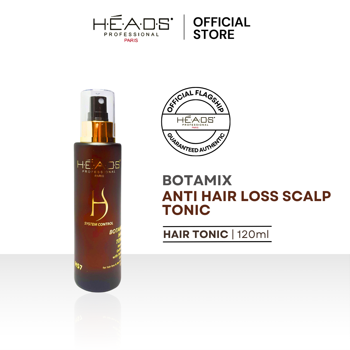 HEADS Botamix Shampoo Set for Hair Loss Dandruff Dry Repair Damage Oily ...