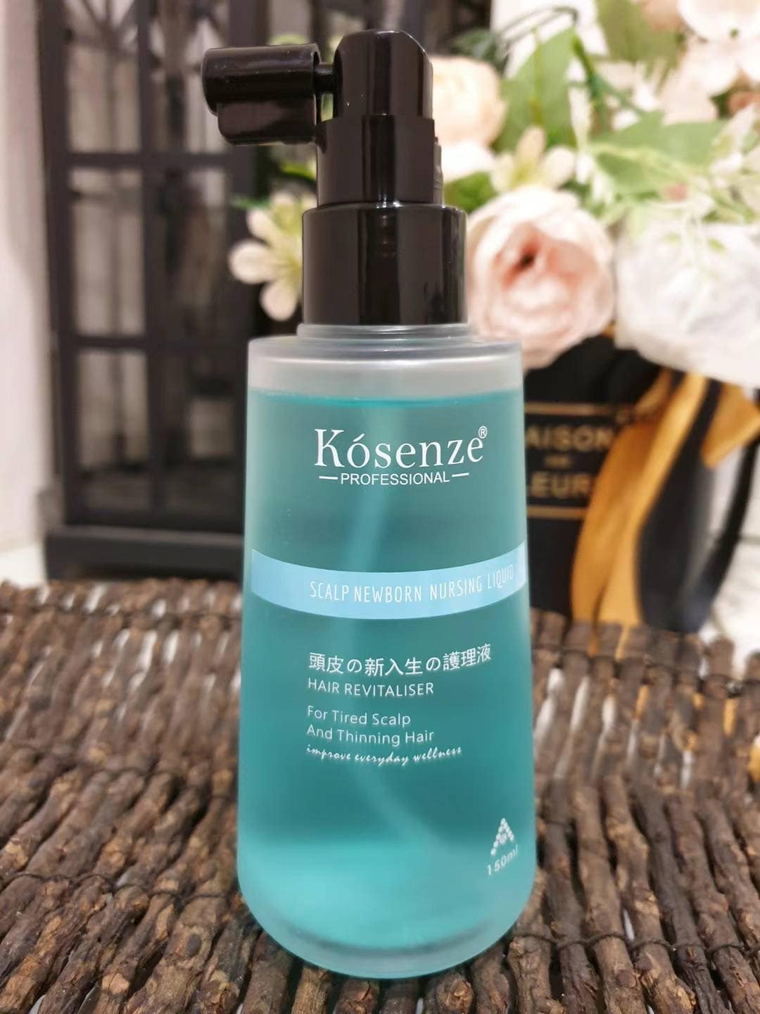 KOSENZE SCALP NEWBORN NURSING LIQUID 150ml Tonic Tumbuh Rambut Control ...