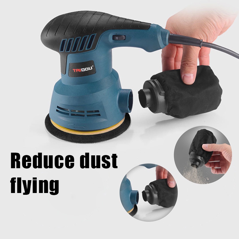 5" 300W Sanding Machine Car Polisher 6 Speed Random Orbital Sander ...