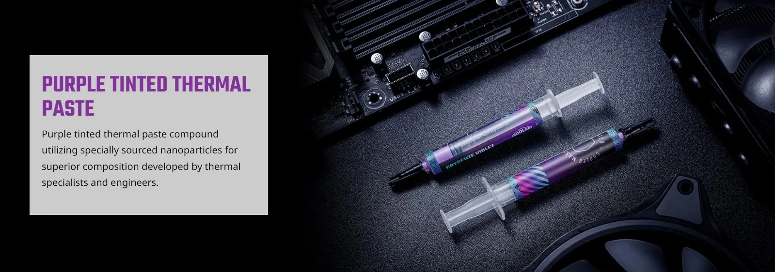 Cooler Master CRYOFUZE 5 HIGH PERFORMANCE THERMAL GREASE (MGY-NOSG-N07M ...