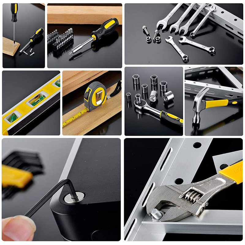 KEELAT 108 Pcs Toolbox Set Home Tool Kit For DIY and Quick Repairs Home ...