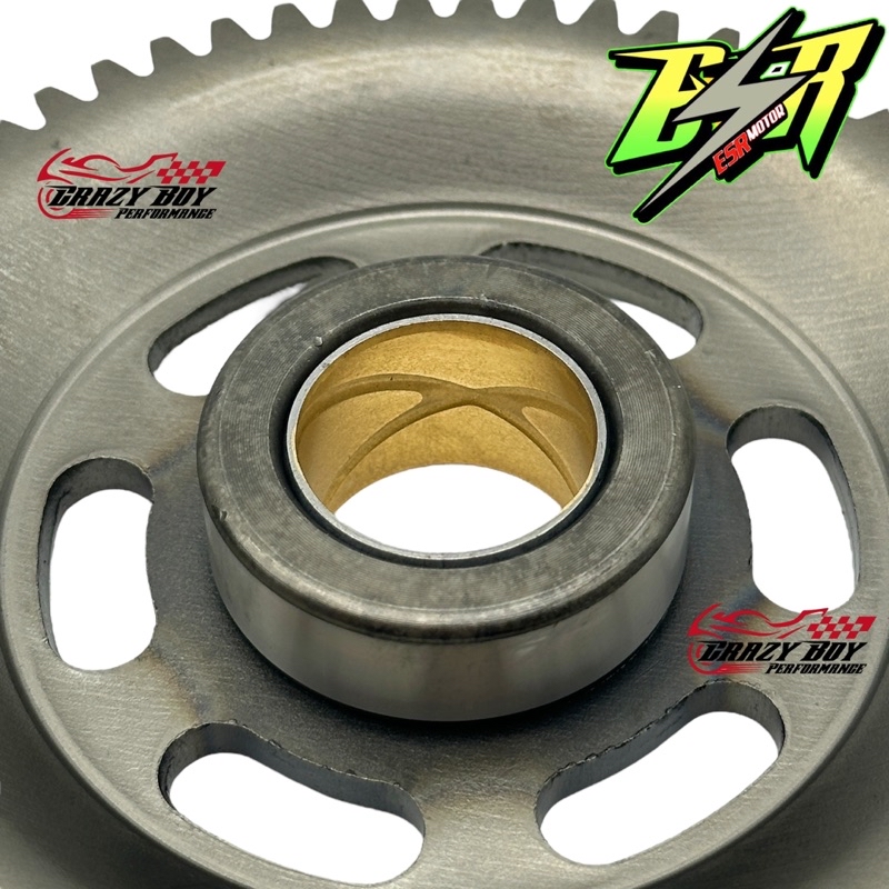 ESR MOTOR STARTER GEAR ONE WAY COPPER BUSH Y15ZR Y16ZR LC135 5S FZ150 ...