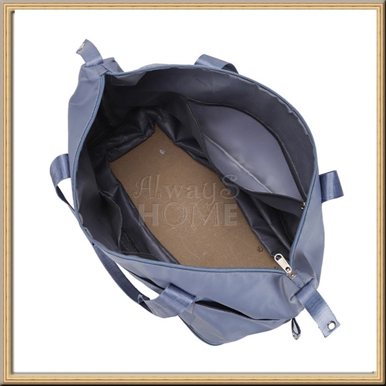 Large Capacity Roller Travel Bag Portable Double Layer Handbag ...