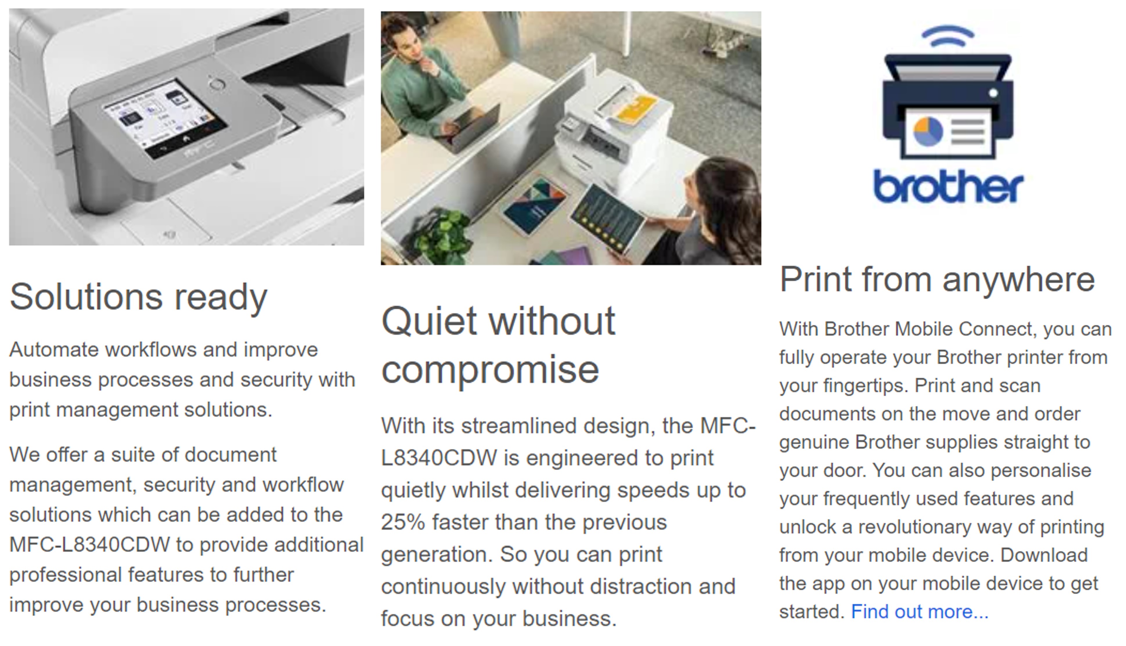 Brother Color LED Laserjet A4 4in1 Wireless Printer MFC-L8340CDW | ADF & Duplex Print | Shopee ...