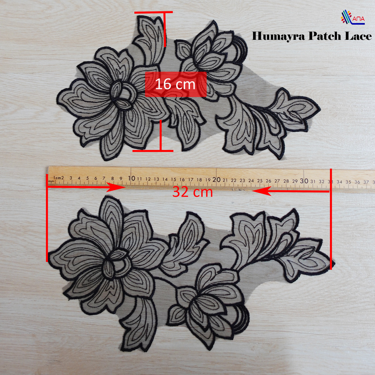Humayra Patch Lace Set Lace Sulam Bunga Treding Lace Sulam Ariesya lace ...