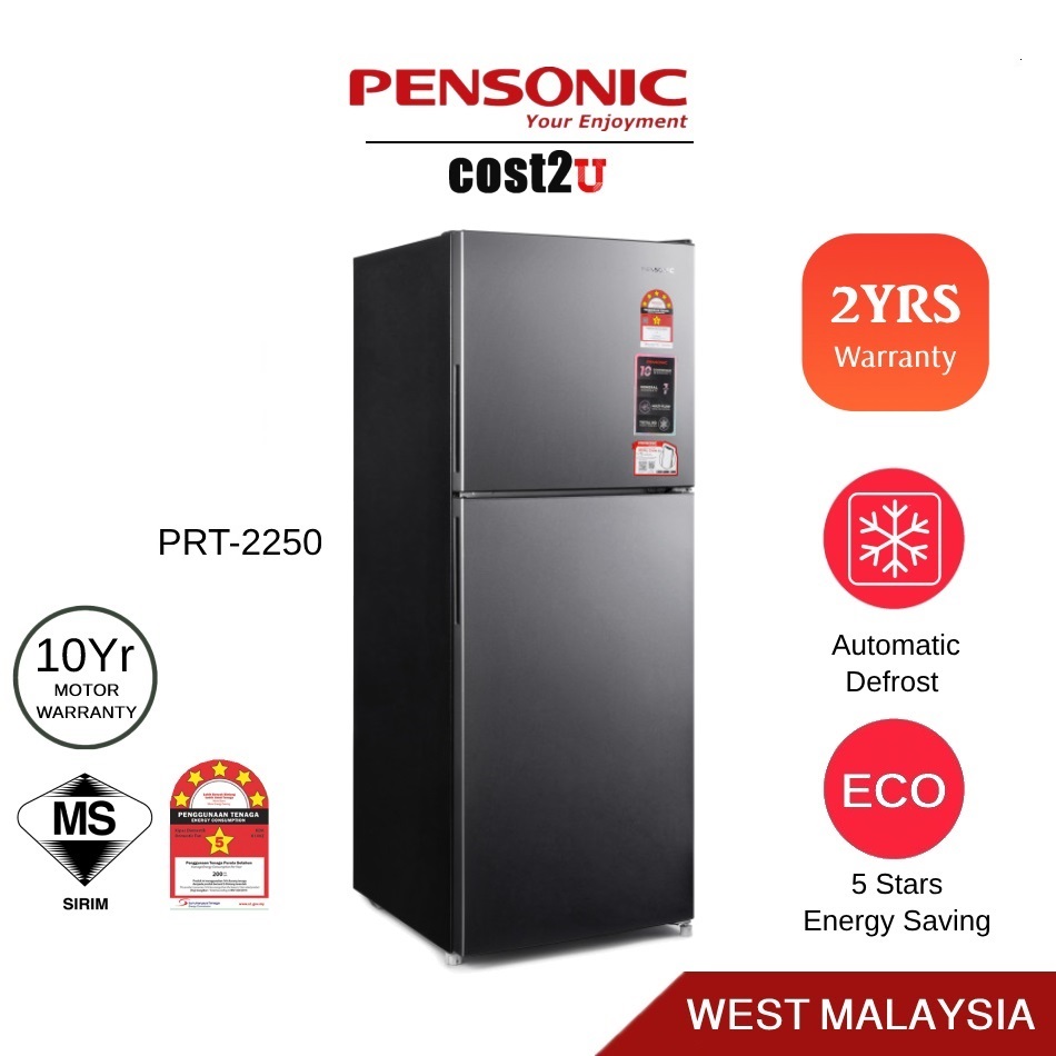Pensonic / Haier Top Mount Freezer with Frost Free | HRF-258H PRT ...