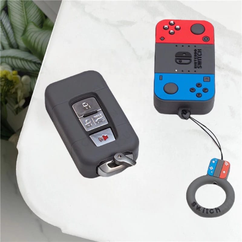 Proton Car Alarm Remote Smart Keyless Cartoon Design Key Cover Sarung ...