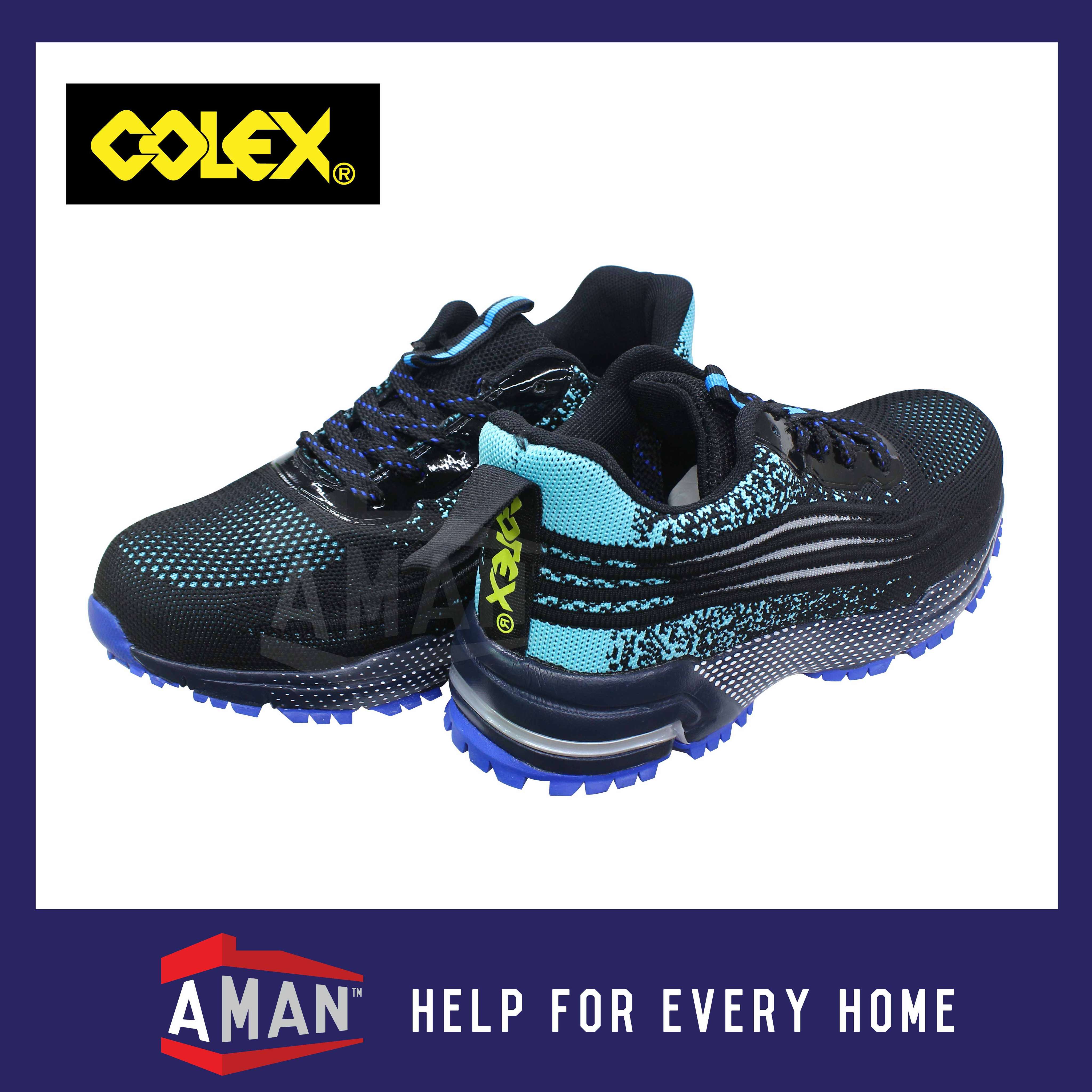 COLEX SFT-500 S1P Stylish Safety Shoes Safety Boots Steel Toecap Kevlar ...