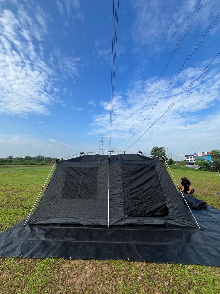 MK Village 13 Khemah Luxury Stylish Tent Automatic1B1H Large Space ...