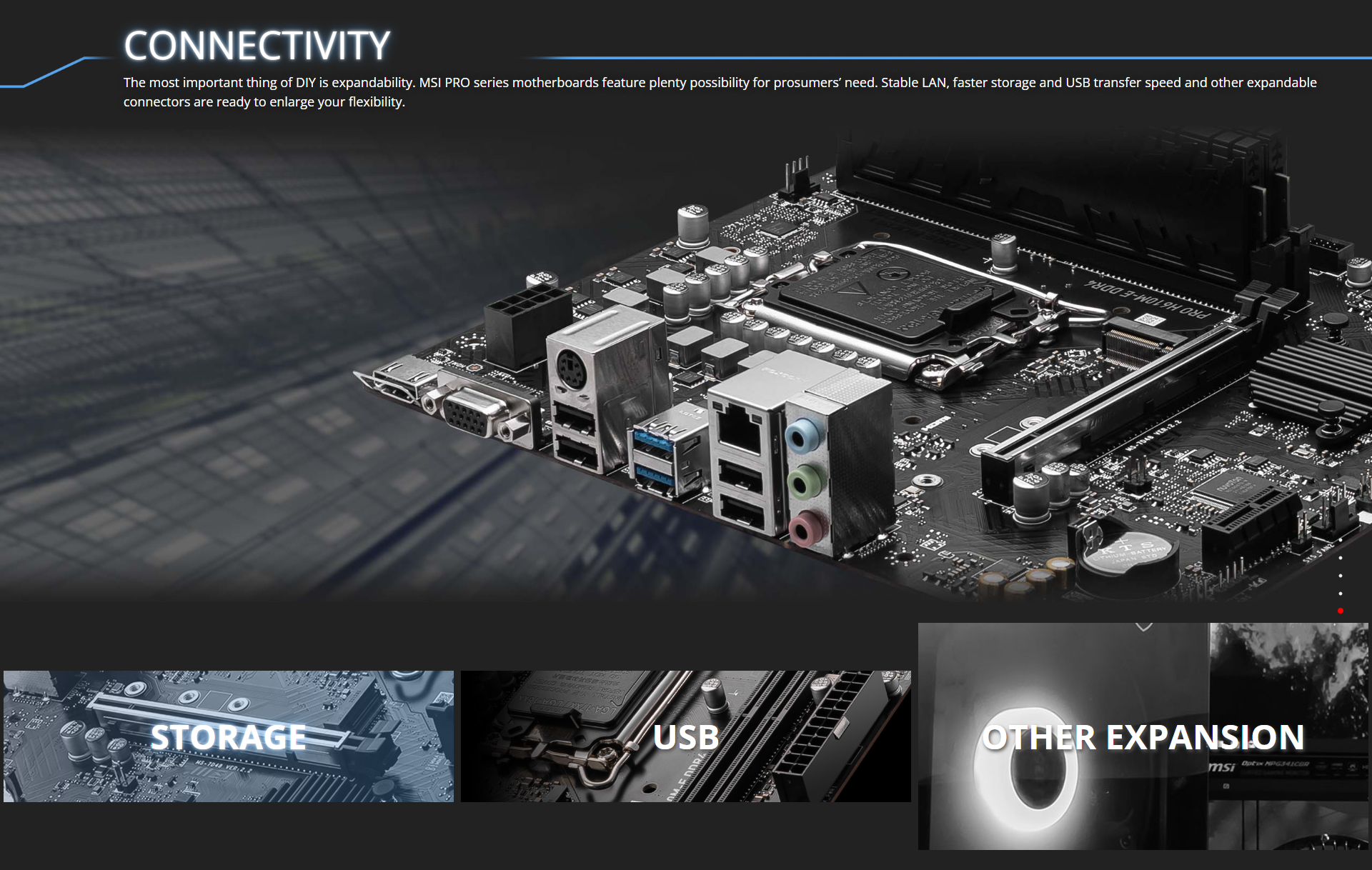 MSI PRO H610M-E DDR4 Micro ATX (mATX) Intel Motherboard | Intel LGA1700 Socket | Shopee Malaysia