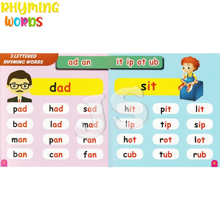 LET'S MASTER OVER 1000 SIGHT WORDS / 1000 RHYMING WORDS | RED WORD ...