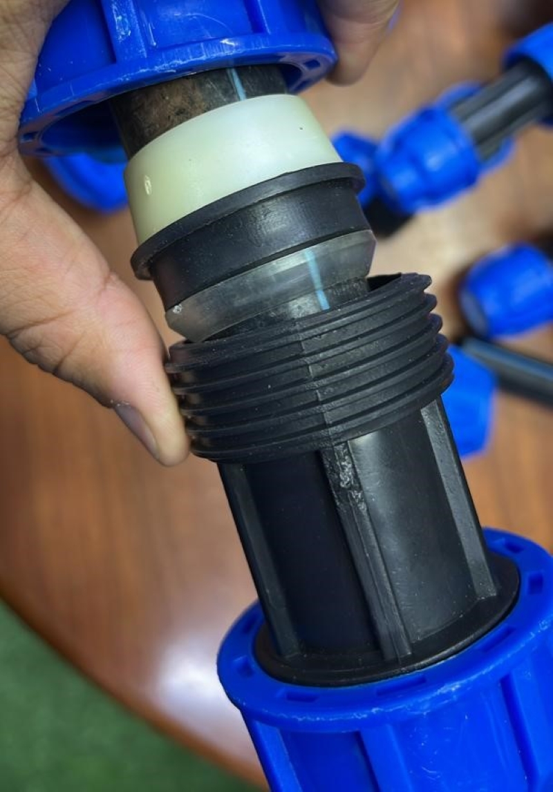PA New Material HDPE 20mm 25mm 32mm Poly Fitting Poly Pipe Connector Straight Coupler Elbow Tee ...