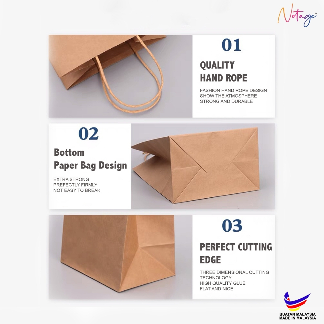 10pcs Fancy Paper Bag/Gift Bag/Goodies Bag Beg goodie Beg Hadiah ...