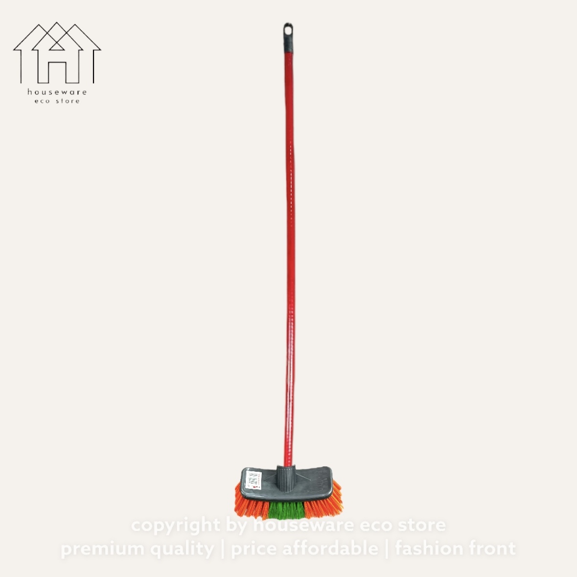 14.5cm Hard Nylon Broom With Handle / Penyapu Longkang / Plastic Brooms ...