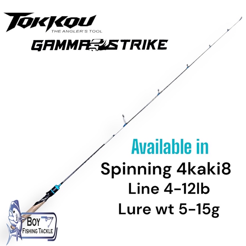 2024 NEW TOKKOU GAMMA STRIKE ROD GSS481 SINGLE HAND ONE HAND CASTING ...