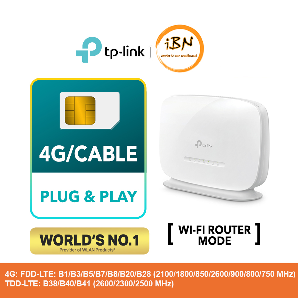 TP-Link 🔥UNLIMITED🔥Mod Modem MR105 / MR100 N300 TL-MR105 4G LTE Wi-Fi Router-by pass hotspot ...